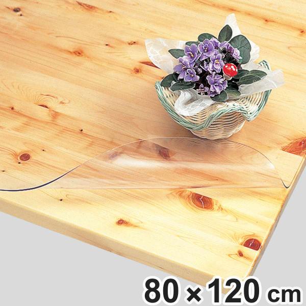 サイズ/約横120×縦80cm内容量/1枚材質/塩化ビニル樹脂生産国/日本製耐熱温度/60度●テーブルを傷や汚れから守る透明テーブルシートです。●ハサミやカッターでテーブルに合わせて自由にカットできます。●防水加工が施されているのでお手入れ...