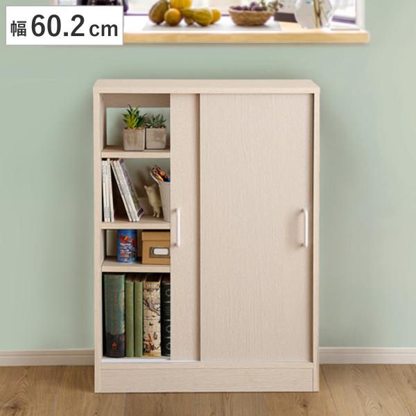 サイズ/約幅60.2×奥行16.1×高さ85cm重量/約11kg内容量/1台付属品：棚板2枚材質/プリント紙化粧繊維板耐荷重/底板：3kg天板耐荷重/5kg棚板1枚あたり耐荷重/3kg組立状態/お客様組立品梱包サイズ/幅89×奥行36.5×...