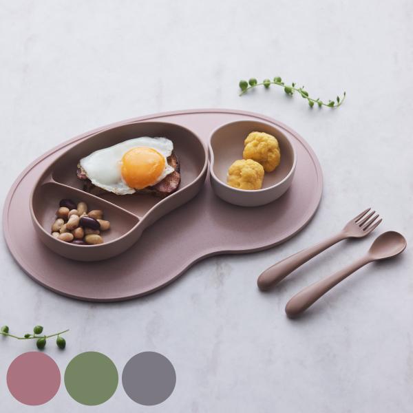 サイズ/仕切り付きプレート：幅18.2×奥行11.3×高さ4.5cmミニボウル：幅9×奥行8.1×高さ4.5cmスプーン：高さ14cm、フォーク：高さ14cmトレイ：幅31×奥行20.1×高さ1cm箱：幅29.5×奥行29×高さ4.5cm容...