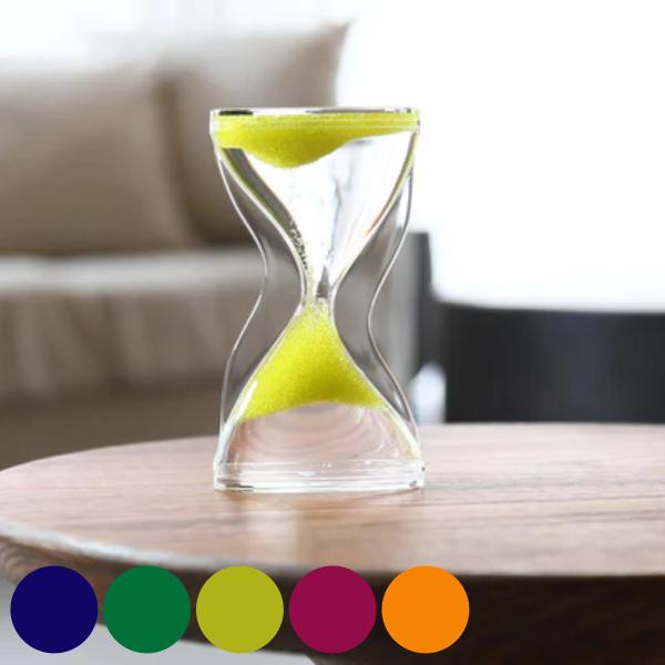 サイズ/約幅6.5×奥行2.3×高さ11.7cm重量/約84g内容量/1個材質/アクリル、塩水、ABS種類/ブルー、グリーン、ライム、ピンク、オレンジ●まるで時間が遡っていくような感覚の逆砂時計です。●美しいアクリルとビーズのきらめきがお部...
