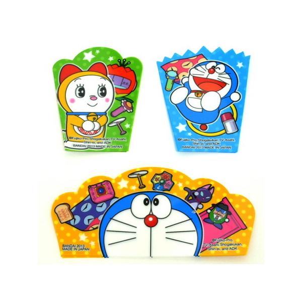 サイズ/小サイズ：約横4.6×縦5.6cm大サイズ：約横9×縦4.1cm内容量/15枚入（3種類×各5枚入）材質/PET樹脂電子レンジ/使用可能オーブン/使用不可●子供が大好きなドラえもんのお弁当用バランです。●3種類の絵柄はどれもカラフル...