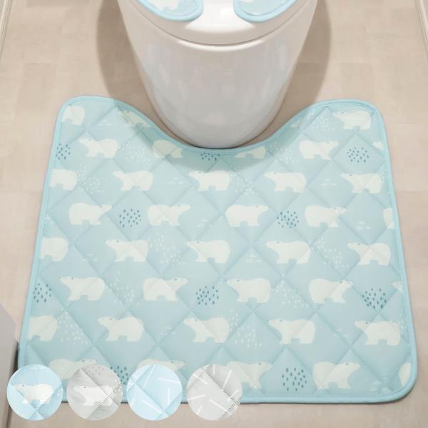 サイズ/約横60×縦50cm内容量/1枚材質/表生地：ナイロン100％中材：ポリエステル100％種類/シロクマブルー、シロクマグレー、スプレーブルー、スプレーグレー生産国/中国製洗濯/洗濯機使用可能（ドラム式不可）乾燥機/使用不可滑り止め/...