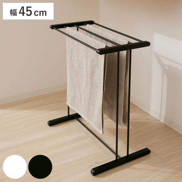 サイズ/約幅45×奥行29×高さ52cm重量/約0.46kg内容量/1個材質/パイプ：ステンレス(エポシキ樹脂粉体塗装)・鉄(エポシキ樹脂粉体塗装)樹脂部品：ABS樹脂ねじ類：鉄・メッキ種類/ホワイト、ブラック生産国/中国製耐荷重/約5kg...