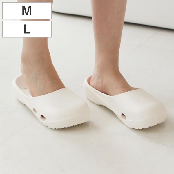 サイズ/M：22〜25cmL：25〜28cm内容量/1足材質/EVA樹脂種類/M、Ｌ生産国/中国製耐熱温度/70度乾燥機/使用不可●入浴介助中の転倒・怪我を予防するサンダルです。●接地面を捉える特殊構造のソールで、濡れた地面でも滑りにくいで...