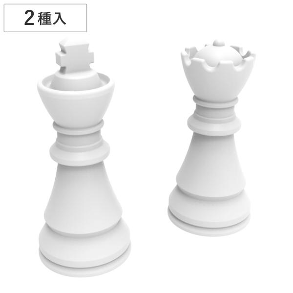 サイズ/キング：約幅4×奥行4×高さ9.5cmクイーン：約幅4×奥行4×高さ8.8cm容量/キング：約60gクイーン：約70g内容量/2種入材質/珪藻土生産国/中国製●チェスの駒「キング」と「クイーン」の形をしたアロマストーンのセットです。...