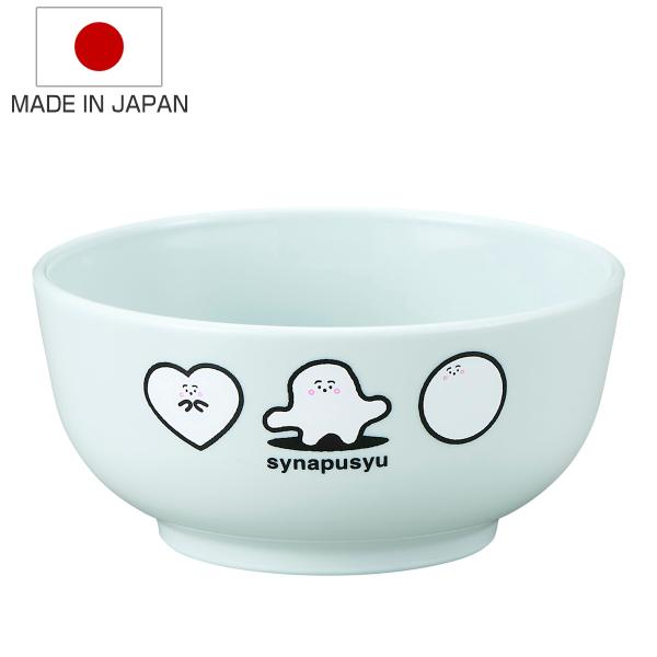 サイズ/約直径10.3×高さ4.9cm容量/約260ml内容量/1個材質/ポリプロピレン生産国/日本製耐熱温度/140度食器洗い乾燥機/使用可能電子レンジ/使用可能●シナぷしゅのイラストがキュートな、やさしいパステルカラーの汁椀（茶碗）です...