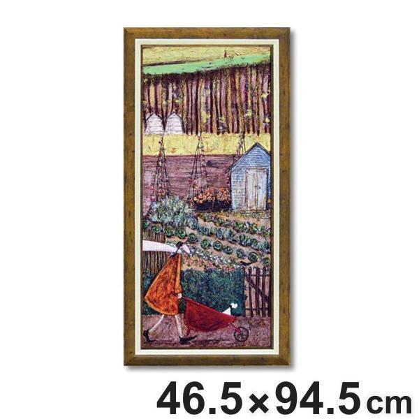サイズ/約横46.5×縦94.5cm厚さ：約2.2cm重量/約1.6kg内容量/1枚付属品：額（吊金具付き）、額吊紐材質/樹脂フレーム仕様：絵の表面を特殊ゲル加工●イギリスの女性作家サム・トフトのアートフレームです。●絵と額がセットになった...