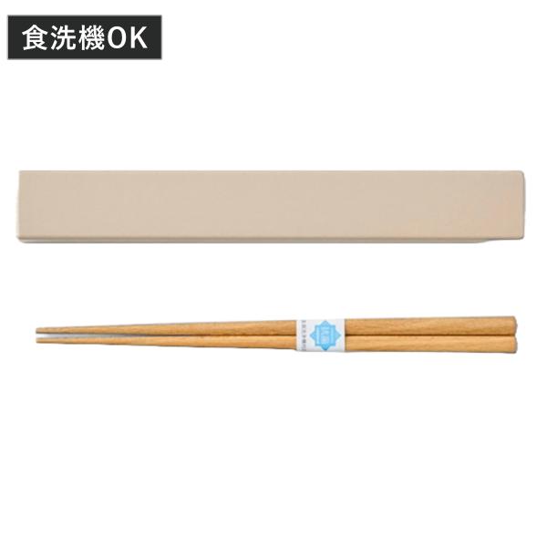 サイズ/約幅19.1×奥行2.7×高さ1.2cm箸：約長さ18cm重量/約50g内容量/1個（箸、ケース）材質/箸箱（蓋）：ABS樹脂箸箱（本体）：ポリプロピレン蓋：ウレタン塗装（BPA＆LEAD FREE）箸：木生産国/日本製食器洗い乾燥...