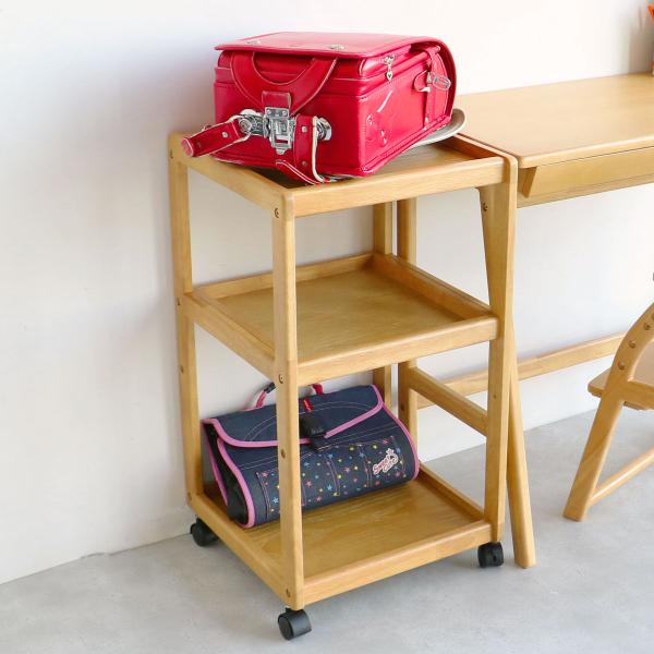 サイズ/約幅40×奥行40×高さ72cm重量/約5.5kg内容量/1台材質/フレーム：天然木（ラバーウッド材）底板：天然木化粧繊維板（アッシュ材）ラッカー塗装カラー/ナチュラル生産国/ベトナム製キャスター/付き棚板1枚あたり耐荷重/5kg組...