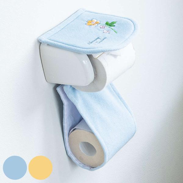 サイズ/内容量/1個材質/綿75％、ポリエステル25％成型部品：ポリプロピレン種類/ブルー、イエロー生産国/中国製洗濯/洗濯機使用可能乾燥機/使用不可●植物とお花をモチーフにしたボタニカル柄の「ブルーミングシーズン」シリーズのペーパーホルダ...