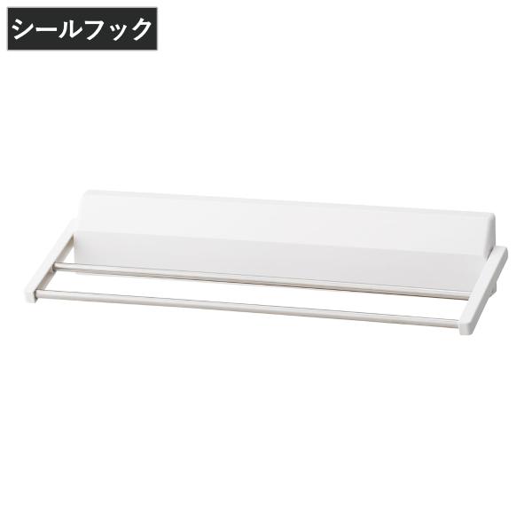 サイズ/約幅32×奥行10×高さ5.5cm収納時：約幅32×奥行2.5×高さ10cm最大干し幅：30cm内容量/1個付属品：ヘラ材質/本体：ABS樹脂、ステンレス銅管（18-8）取付板・ヘラ：ABS樹脂吸着シート：ポリウレタン生産国/中国製...