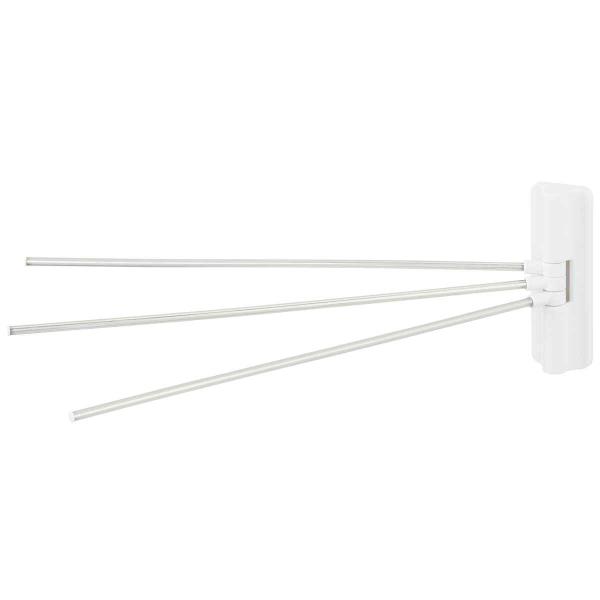 サイズ/約幅33.5×奥行5.5×高さ13cm内容量/1個付属品：吸盤、吸盤補助版、粘着テープ (約30×100mm)材質/本体：ABS樹脂・ステンレス鋼管(18-8)吸盤：塩化ビニル樹脂補助板：PET生産国/中国製耐荷重/300g(アーム...