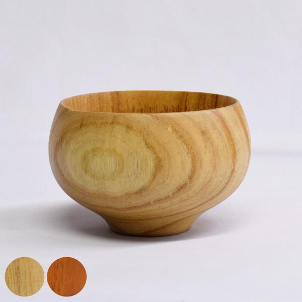 サイズ/約高さ6.8cm直径：約11cm容量/約350ml内容量/1個材質/天然木（ウレタン塗装）種類/ナチュラル、ブラウン生産国/ベトナム製●木のあたたかみを感じる木製ボウルです。●サラダやスープを入れたり、飯碗にしたりと幅広く使えます。...
