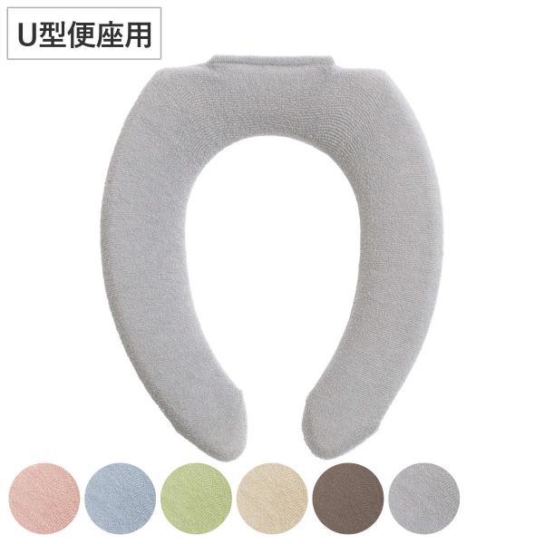 サイズ/U型便座専用内容量/1枚材質/表糸：アクリル100％芯糸：ナイロン91％、ポリウレタン9％種類/ピンク、ブルー、グリーン、ベージュ、ブラウン、グレー生産国/中国製洗濯/洗濯機使用可能●シンプルなデザインの「コクーン」シリーズのU型専...