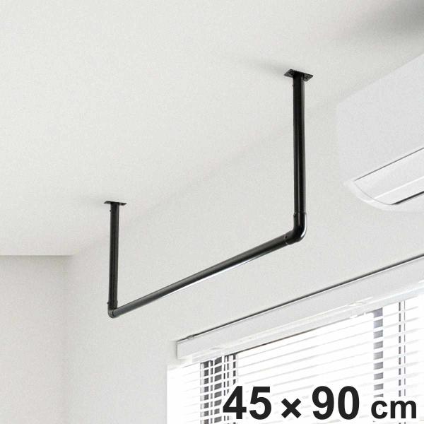 サイズ/約横91.2×縦45.5cm直径：約3.4cm内容量/1セット(本体パイプ×1、コーナーエルボ×2、取付ネジ×4、取付ユニット×2、取付ワッシャー×4、組立ネジ×4、取扱説明書×1)材質/パイプ：アルミ押出材ジョイント：アルミダイカ...