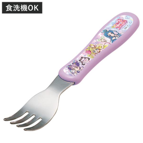 サイズ/約13.5cm内容量/1本材質/持ち手：AS樹脂金物：ステンレススチール生産国/日本製食器洗い乾燥機/使用可能●キミとアイドルプリキュア♪のフォークです。●食洗機に対応しているのでお手入れラクラクです。●安心の日本製です。かわいい ...