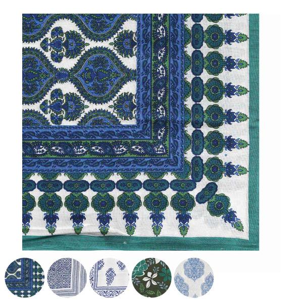 サイズ/約横150×縦225cm内容量/1枚材質/コットン100％種類/A、B、C、D、E生産国/インド製洗濯/手洗いのみ可能●テーブルクロスやソファーカバーなどマルチに使えるクロスです。●インド綿100％のざっくりとした織となめらかな手ざ...