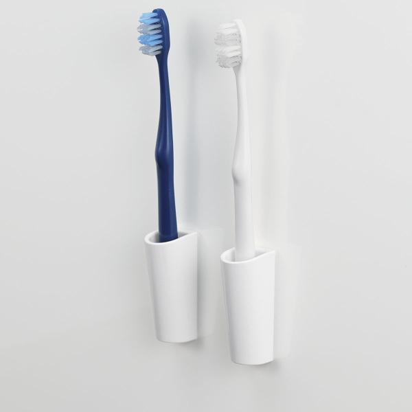 サイズ/約幅2.5×奥行2.5×高さ6cm重量/約0.02kg内容量/2個組材質/本体：ABS樹脂マグネット：ラバーマグネット生産国/日本製耐荷重/約0.1kg●「マグ・ピット」シリーズの歯ブラシホルダーです。●マグネットタイプなので、取り...