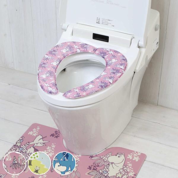 サイズ/約横17.5×縦39cm厚さ：約1.5cm内容量/1組材質/表面：ポリエステル100％中芯：ポリウレタンフォーム裏面：熱可塑性エストラマ―種類/ピンク、グリーン、ブルー洗濯/洗濯機使用可能●トイレがほっこり癒しの空間になる、ムーミン...