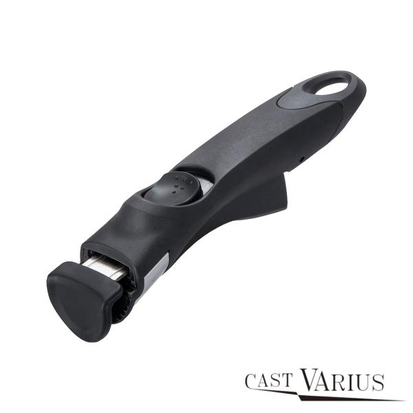 サイズ/約幅4×奥行19×高さ4.3cm重量/約197g内容量/1本生産国/中国製食器洗い乾燥機/使用不可●「キャストバリウス」シリーズ専用のハンドル（単品）です。●ワンタッチで脱着できます。※本品はキャストバリウスシリーズ専用です、他の鍋...
