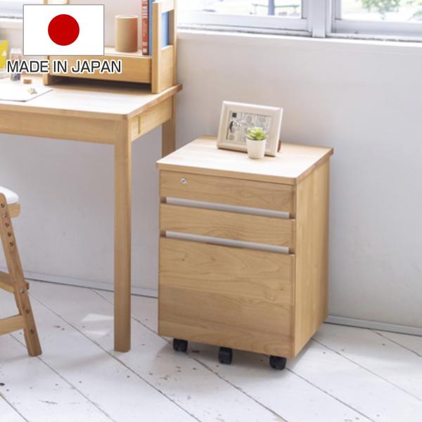 サイズ/約幅42.1×奥行47.8×高さ57.8cm重量/約14.5kg内容量/1台材質/アルダー材、プリント化粧合板天板：UV塗装、前板：自然塗装カラー/ナチュラル生産国/日本製組立状態/完成品（一部取付）梱包サイズ/幅44×奥行50×高...