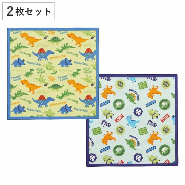 サイズ/約横43×縦43cm内容量/2枚材質/綿100％生産国/日本製●お弁当箱を包んだり、ランチョンマットとしてご使用いただけるランチクロスです。●給食当番や、調理実習の時には三角巾としてもご使用いただけます。●柄違いが2枚入りなので、気...