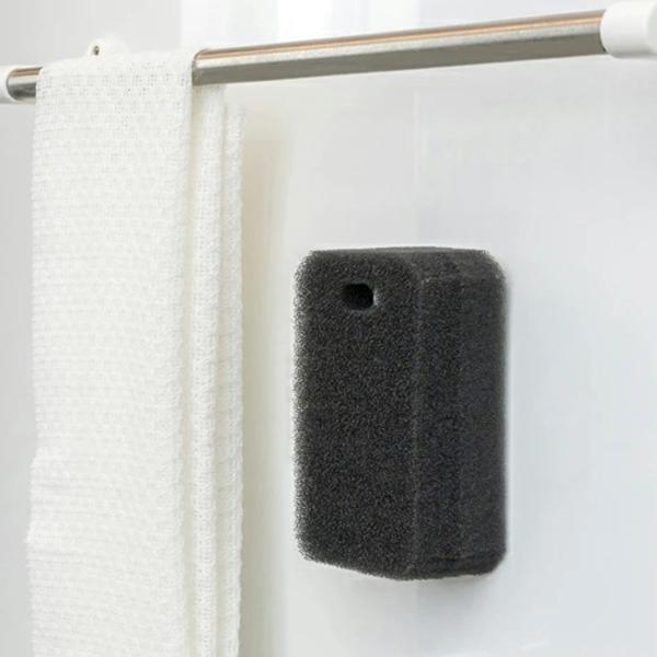 サイズ/約幅8×奥行6×高さ13cm重量/スポンジ：30gフック：100g内容量/スポンジ、フック：各1個材質/スポンジ：ポリウレタンフック：ポリプロピレン磁石：ゴム磁石生産国/日本製適合品番/sm@rt-SQA75●浴室壁面に収納できる磁...