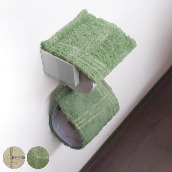 サイズ/約横17×縦30.5cm厚さ：約0.5cm内容量/1組材質/ポリエステル100％種類/アイボリー、グリーン生産国/中国製洗濯/洗濯機使用可能（ドラム式不可）●無駄をそぎ落としたシンプルなデザインが魅力のペーパーホルダーカバーです。●...