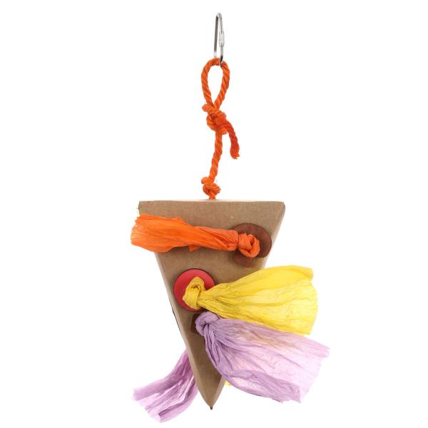 サイズ/約幅10×奥行8×高さ31.5cm重量/約76g内容量/1個材質/パインウッド、紙、金属生産国/中国製●愛鳥のためにデザインされた可愛さと実用性を兼ねた楽しいおもちゃです。●自然素材でできているので、つっついても、噛んでも、かじって...