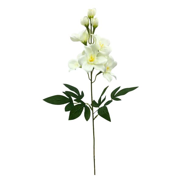 サイズ/約幅8×奥行5×高さ57cm重量/約30g内容量/1本材質/ポリエステル、ワイヤー、プラスチック種類/ホワイト、ライラック生産国/中国製●いつでも故人を美しく偲ぶことができるデルフィニウムの造花です。●お花の枯れやすい夏の時期や、旅...