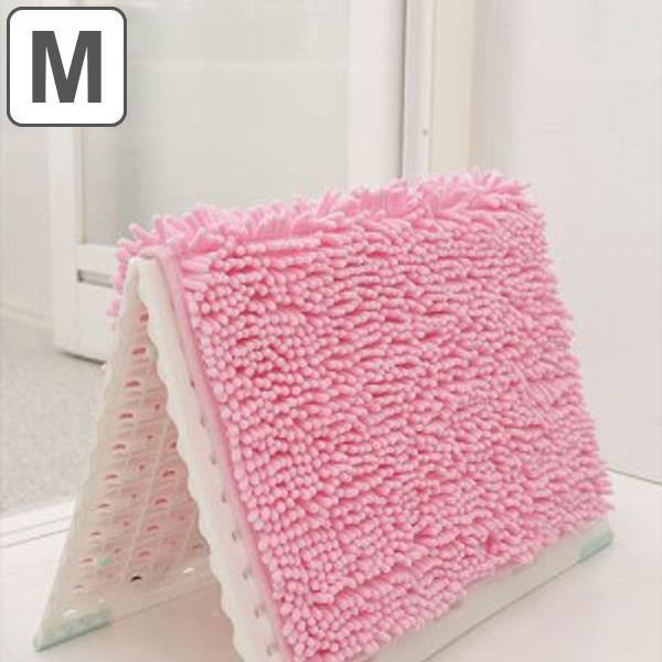 サイズ/約横67×縦50cm厚さ：約1.2cm折りたたみ時：約幅34×奥行50×厚み2.4cm重量/約830g内容量/1枚材質/ベース：ポリエチレン 滑り止め：エラストマー生産国/日本製●床面を湿気から守る抗菌加工が施されたバスマット干しボ...