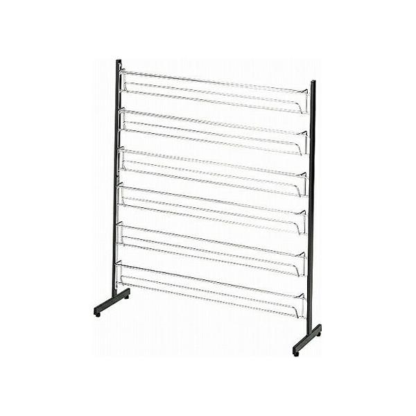 ●壁面にすっきり納まるシンプルなデザイン。ホテルや旅館の客室に。【商品詳細】サイズ：幅730×奥行235×高さ825mm　重量：約4.2（kg）　内容量：1台　材質：フレーム：スチールメラミン焼付　掛部：スチールクロ-ムメッキ仕上げ 　備考...