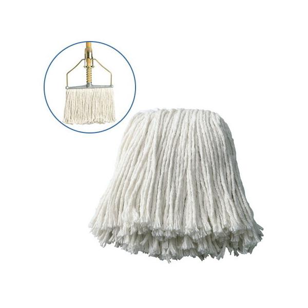 ●各社24cm幅のモップに使用できます。　●使い勝手のよい汎用タイプです。　●水含みのよい太目のより糸を使用。　●手洗いできます。洗濯機で洗う必要のある場合は、他のものとは分けて洗濯ネットを使用してください。洗濯機を傷めたりモップ糸がからま...
