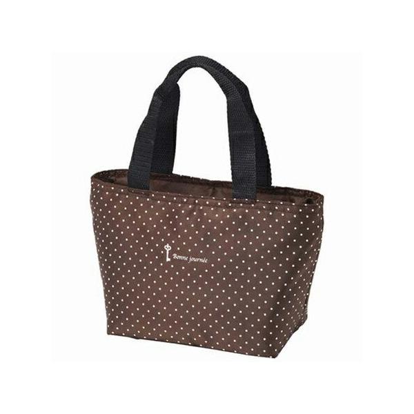 サイズ/約幅26×奥行10×高さ16cm内容量/1個材質/外側生地：ポリエステル内側生地：EVA樹脂中芯：ポリウレタンフォーム持ち手：ポリプロピレン生産国/中国製●保冷剤付きの保冷弁当袋です。●持ち運びやすいバッグタイプです。●内側は耐水性...