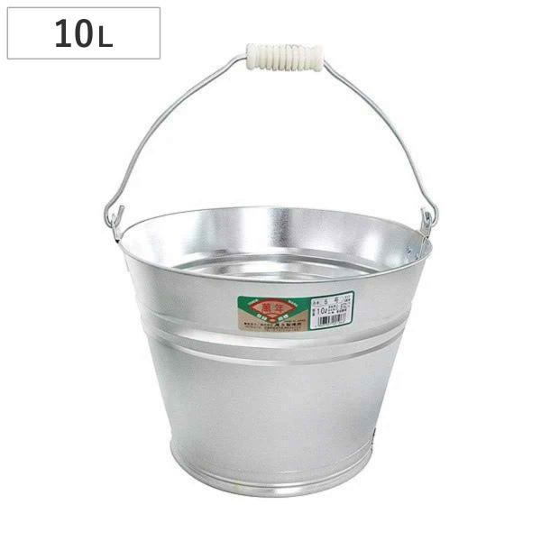 サイズ/約口径29.8×底径20.6×深さ21.2cm重量/約720g内容量/10L材質/亜鉛鉄板（１級品）生産国/日本製●トタンバケツ5号で使用可能な水の容量は約10Lまでです。●本製品は衝撃や寒さに強い亜鉛鉄板（１級品）で出来ています。...