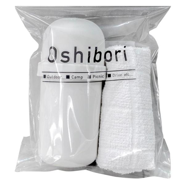 サイズ/容器：約直径5.8×高さ12.1cmおしぼり：約横28×縦28cm内容量/1個（ケース、おしぼり）材質/おしぼり：綿100％ケース：ポリプロピレン生産国/日本製生産国補足/ケース：日本製おしぼり：ベトナム製耐熱温度/80度耐冷温度/...