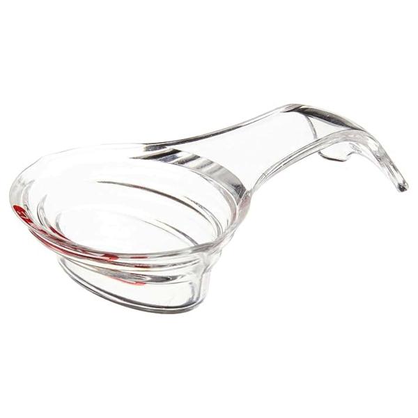 サイズ/約幅10.5×奥行5.7×高さ2.2cm容量/約15ml内容量/1個材質/アクリル樹脂生産国/日本製食器洗い乾燥機/使用不可●テーブルに置いたままでも量れる計量スプーンです。●小さじ・大さじの計量がこのスプーン1本で量れます。●両端...