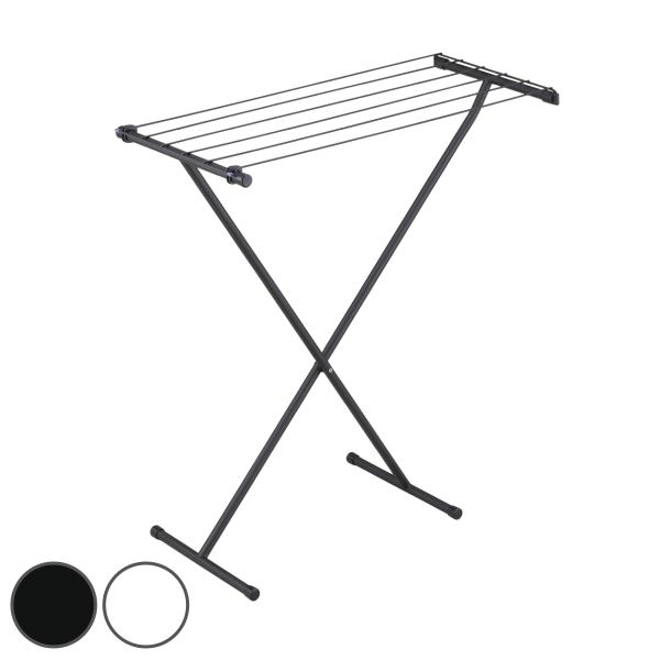 サイズ/【使用時】約幅66×奥行32.5×高さ70.5cm【折り畳み時】約幅7×奥行32.5×高さ93.5cm重量/約1kg内容量/1台材質/本体：スチール（粉体塗装）接合部：ポリエチレンキャップ：PVC種類/ブラック、ホワイト生産国/中国...