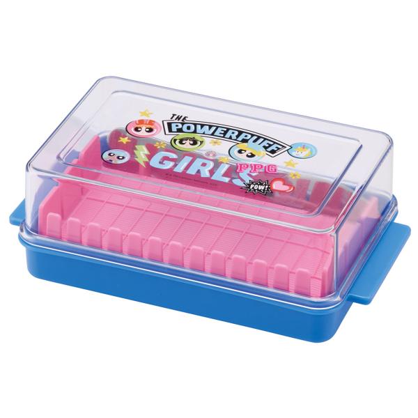 サイズ/約幅16.5×奥行9.5×高さ5.7cm内容量/1個材質/フタ：AS樹脂本体・トレー：ポリプロピレンバターナイフ：18-8ステンレス生産国/日本製パーツ別耐熱温度/フタ:80度本体・トレー:140度パーツ別耐冷温度/フタ:-20本体...