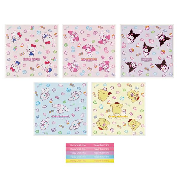 サイズ/約横18×縦18cm内容量/30枚入り（5柄 各6枚） 留めシール材質/本体：ポリプロピレン留めシール：紙生産国/中国製耐熱温度/100度耐冷温度/-20度電子レンジ/使用不可オーブン/使用不可●キャラクター柄のおにぎりラップです。...