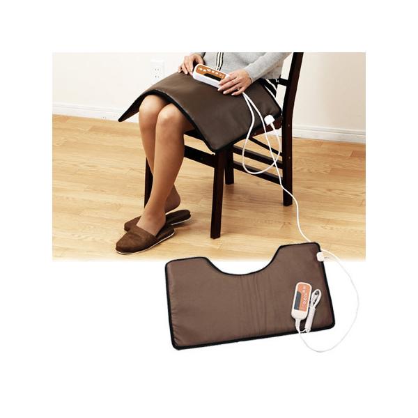 ●おなか・腰・背中など冷えているところに当てるだけ●マイナスイオンと遠赤外線の効果でぽかぽか【商品詳細】サイズ：約 幅65.0×奥行38.0×高さ1.6cm、重量：約1000g　内容量：1台　材質：本体マット：PU・PVC、付属カバー：ポリ...