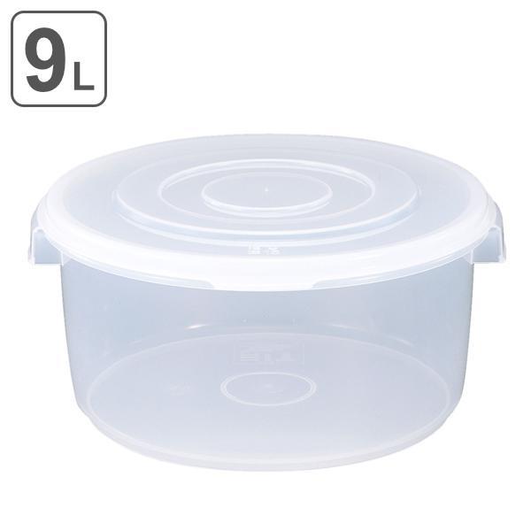 サイズ/約幅34×奥行32.5×高さ15cm容量/約9L内容量/1個材質/本体：ポリプロピレンフタ：ポリエチレン生産国/日本製パーツ別耐熱温度/本体：120度、フタ：70度パーツ別耐冷温度/本体：-10度、フタ：-30度●保存に便利な密閉タ...