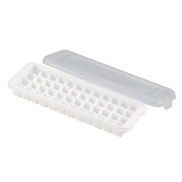 サイズ/約幅9×奥行26.5×高さ3.5cm重量/約120g内容量/1個材質/ポリプロピレン生産国/日本製耐冷温度/-20度●細かな氷ですぐに冷やすつぶ氷タイプの製氷皿です。●フタ付きでニオイが付きにくく、積み重ねができます。プラスチック ...