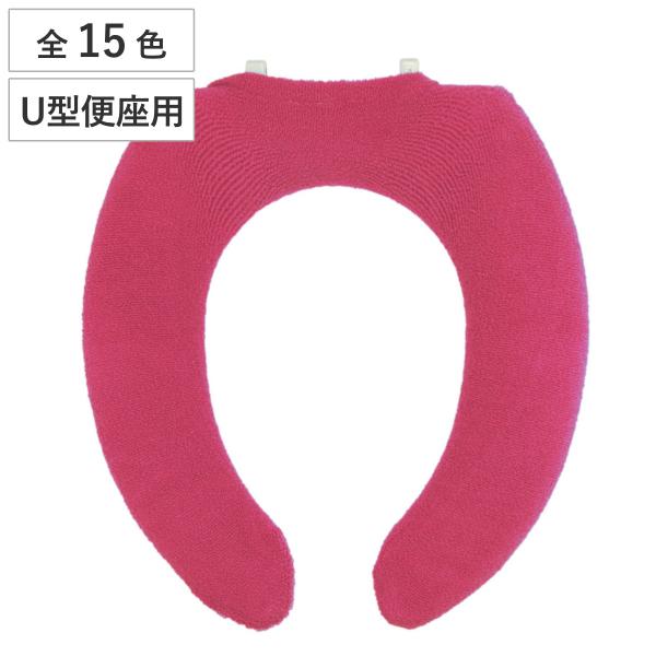 サイズ/U型便座専用内容量/1枚材質/表糸：アクリル100％裏糸：ポリエステル85％、ポリウレタン15％種類/チェリー、ブルー、ベージュ、ブラック、ブラウン、グリーン、アイボリー、ターコイズ、ライトピンク、ライム、ローズ、ディープブルー、エ...