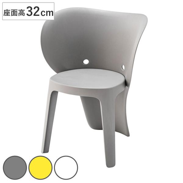 サイズ/約幅47×奥行41×高さ57cm座面高：約32cm重量/約2kg内容量/1脚材質/ポリプロピレン種類/イエロー、グレー、ホワイト生産国/中国製耐荷重/50kg組立状態/お客様組立品梱包サイズ/幅50×奥行63×高さ49cm●かわいい...