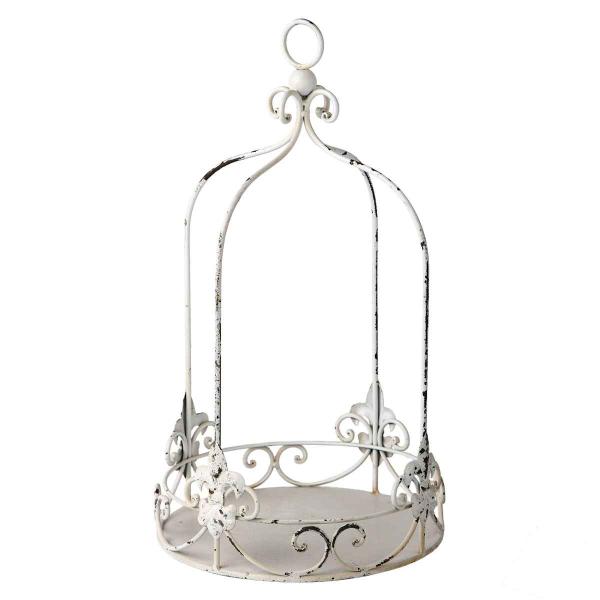 サイズ/約高さ36cm直径：約20.5cm重量/約0.5kg内容量/1個材質/鉄生産国/中国製●ヨーロッパの宮殿を思わせるプラントホルダーです。●錆び風の加工を施してアンティーク調に仕上げています。●ナチュラルな風合いが花や植物の美しさを引...