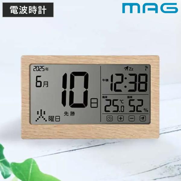 サイズ/約幅18.6×奥行2×高さ11.3cm重量/約210g内容量/1個材質/プラスチック生産国/中国製電源/単4形アルカリ乾電池×2（別売）●日付と曜日を大きく表示し、めくり忘れなくひと目で確認できるデジタルカレンダー時計です。●六曜表...