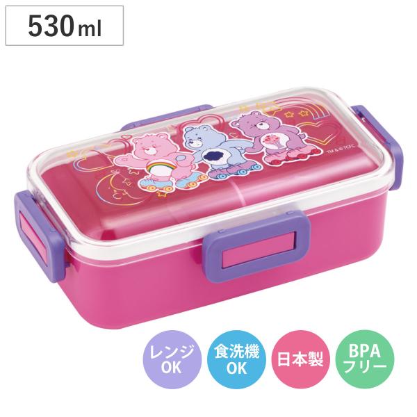 サイズ/約幅18.6×奥行10.8×高さ6.2cm容量/約530ml内容量/1個（本体、仕切り）材質/蓋：AS樹脂本体・留め具・仕切り：ポリプロピレンパッキン：シリコーンゴムBPAフリー生産国/日本製耐熱温度/140度パーツ別耐熱温度/蓋：...