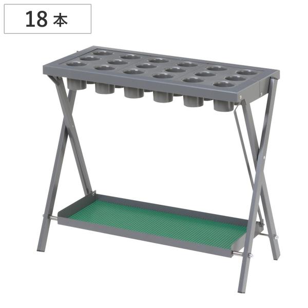 サイズ/約幅51×奥行25×高さ46cm重量/約3.7kg内容量/1台材質/本体：スチール (粉体塗装)仕切筒：ポリプロピレンピラーマット：再生オレフィンTPO（再生75％）屋内・屋外/屋内●スチールと樹脂を組み合わせた、折りたたみ式の傘立...