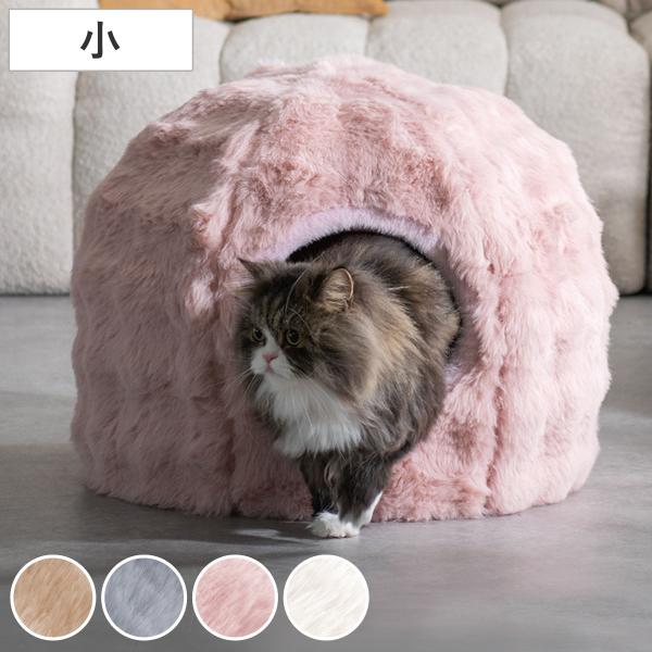 サイズ/約幅43×奥行43×高さ35cm重量/約0.8kg内容量/1個材質/ウレタン、ポリエステル、ポリエステル綿種類/ベージュ、グレー、ピンク、ホワイト洗濯/手洗いのみ可能●ふわとろなマイクロファイバー生地の可愛いドーム型ペットベッドです...